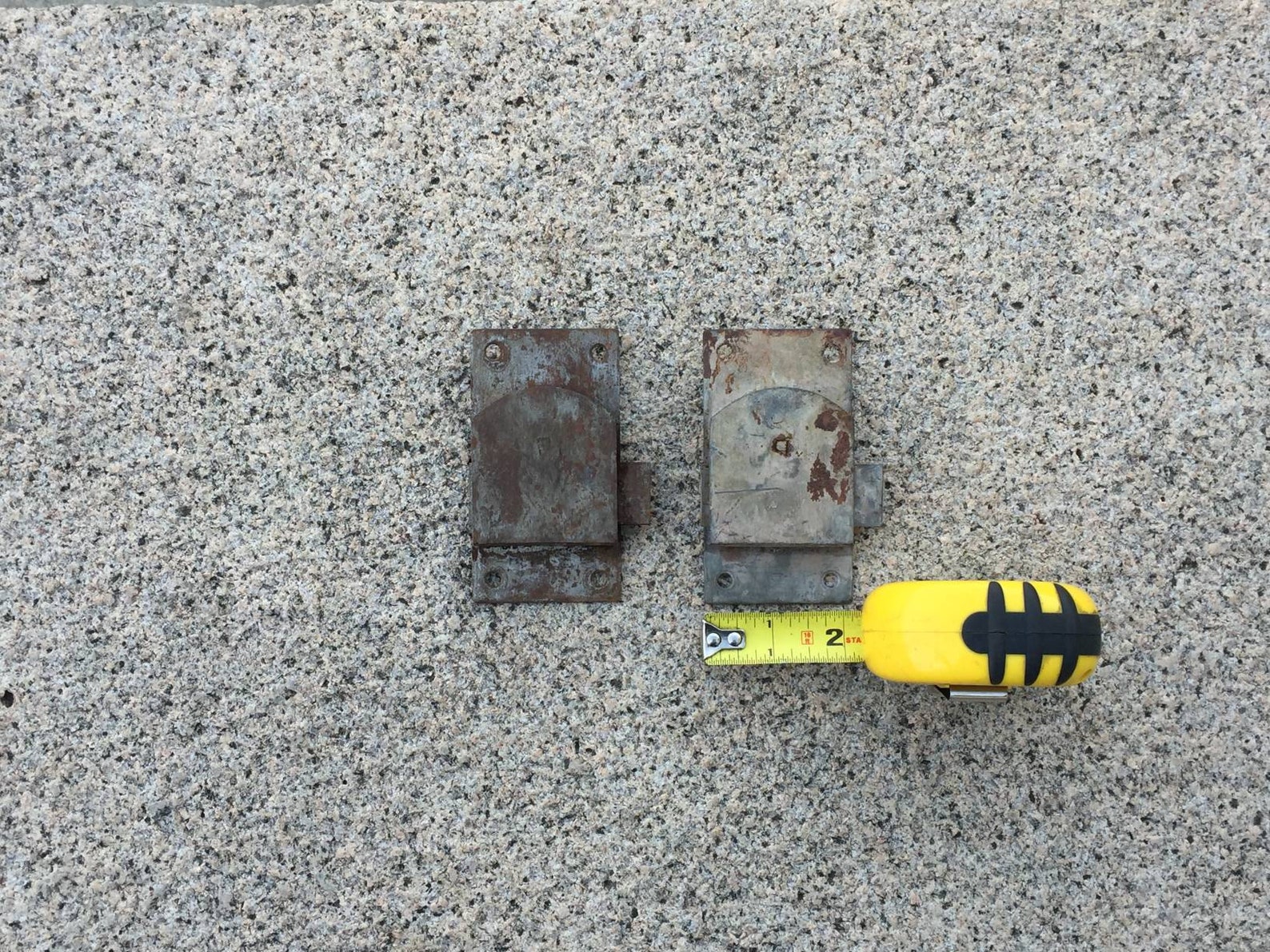 Pair Of Antique Architectural Salvage Steel AMF Gate Rim Lock | Etsy