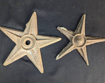 Antique Cast Iron Stars - Etsy