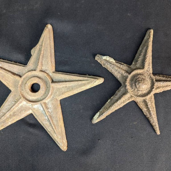 Antique Cast Iron Stars - Etsy