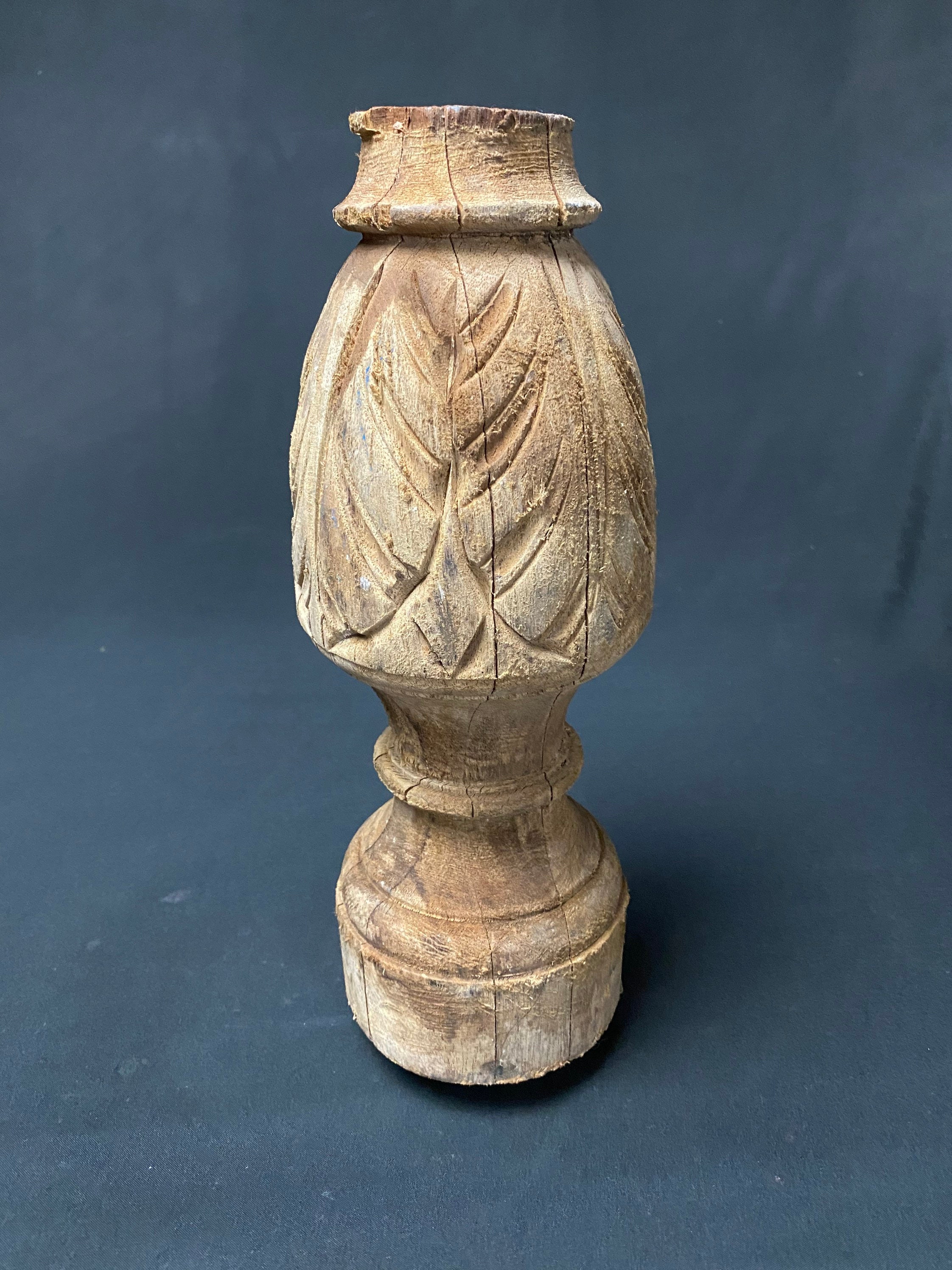 Antique Architectural Salvage Unfinished Hand Carved Wood - Etsy