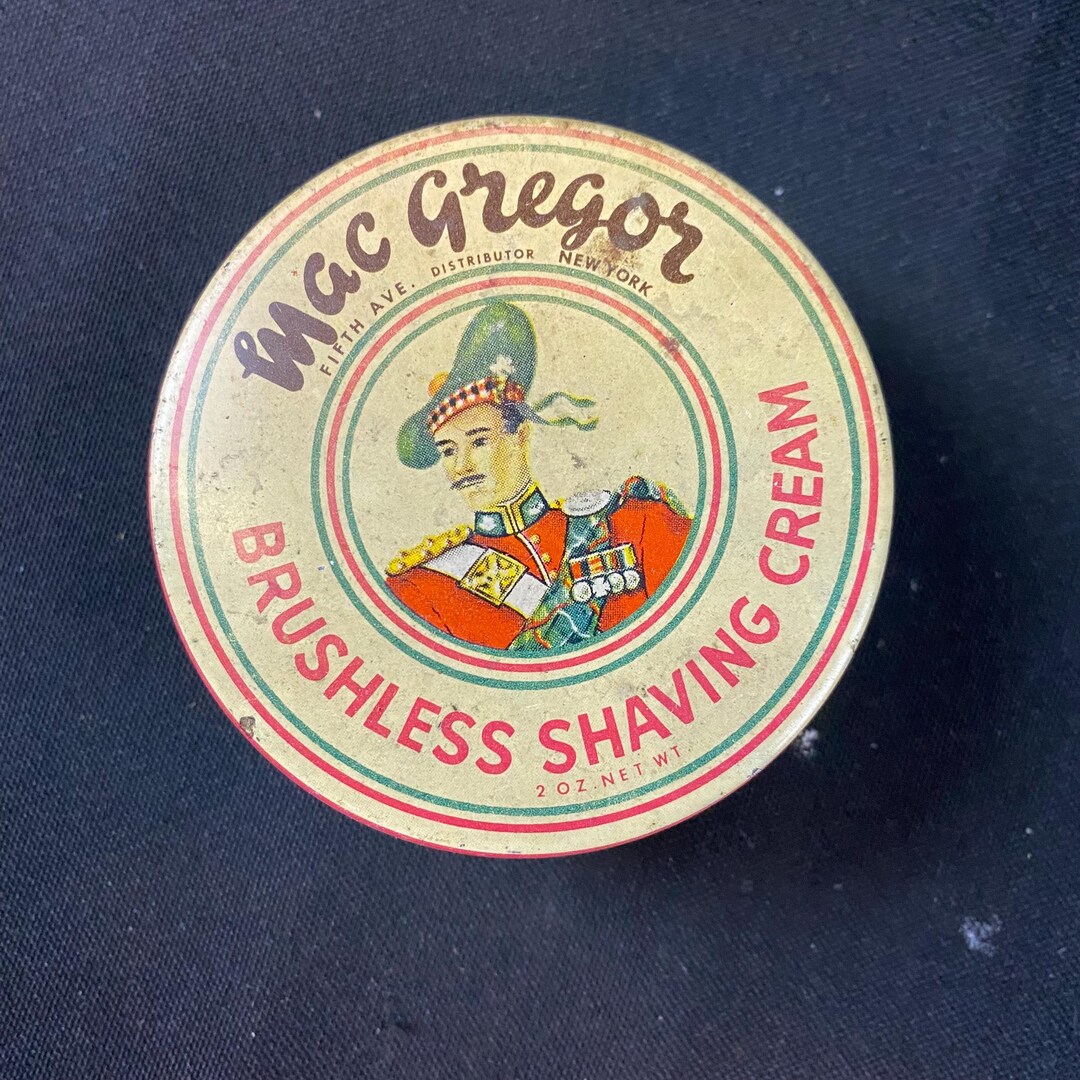Vintage Mac Gregor Brushless Shaving Cream From the 1930s, Free ...