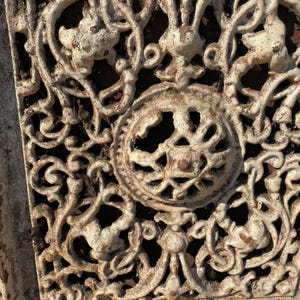 Antique Architectural Salvage Victorian Arts and Crafts Cast Iron ...