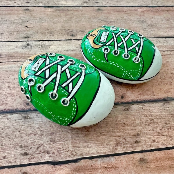 Hand Painted Sneaker - Etsy