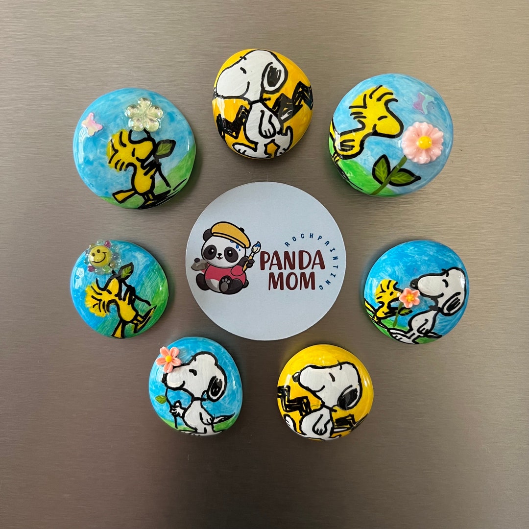 Sets of Three Kindness Glass Pebble Magnets - Etsy