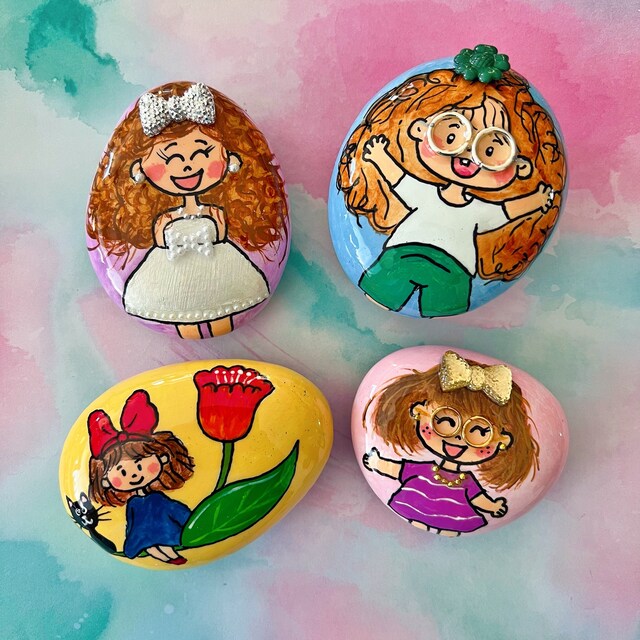 PandaMomRockPainting - Etsy