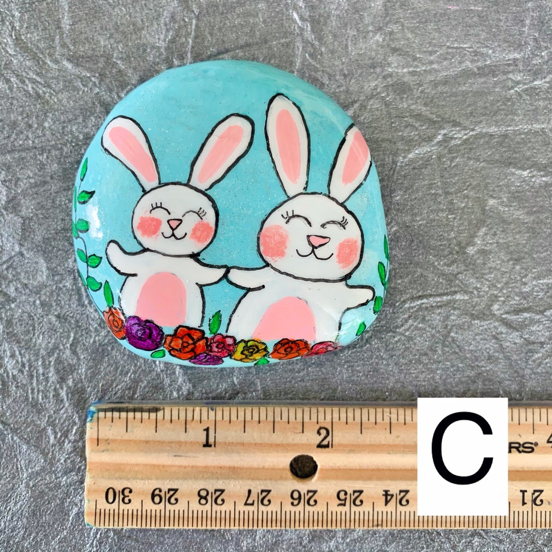 Assortment of Cute Animal Mommy and Baby Painted Rocks | Etsy