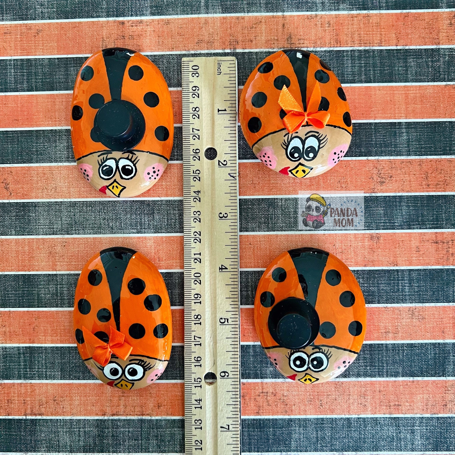Set of Four Thanksgiving Turkey Bugs and One Small Pumpkin - Etsy