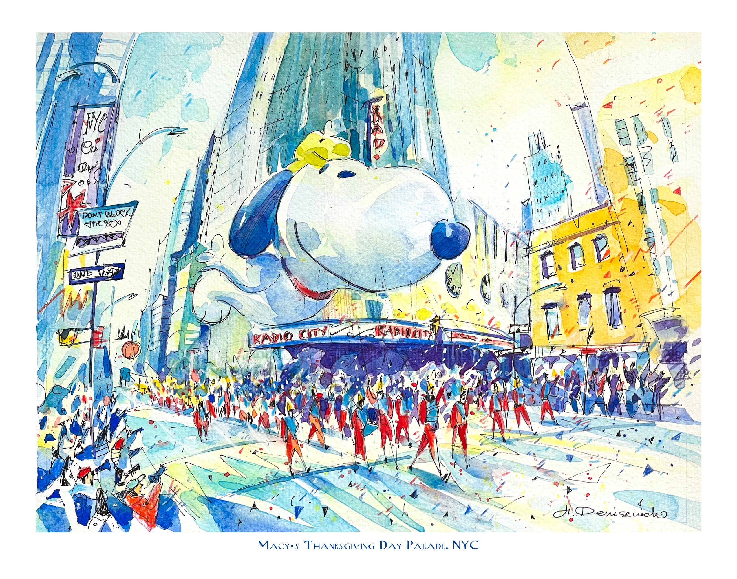 Macy's Thanksgiving Day Parade Snoopy in NYC NYC - Etsy