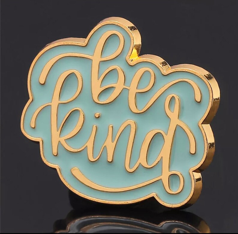 Have Faith Be Kind Enamel Pin Lab Coat Pin. Jacket Pin - Etsy