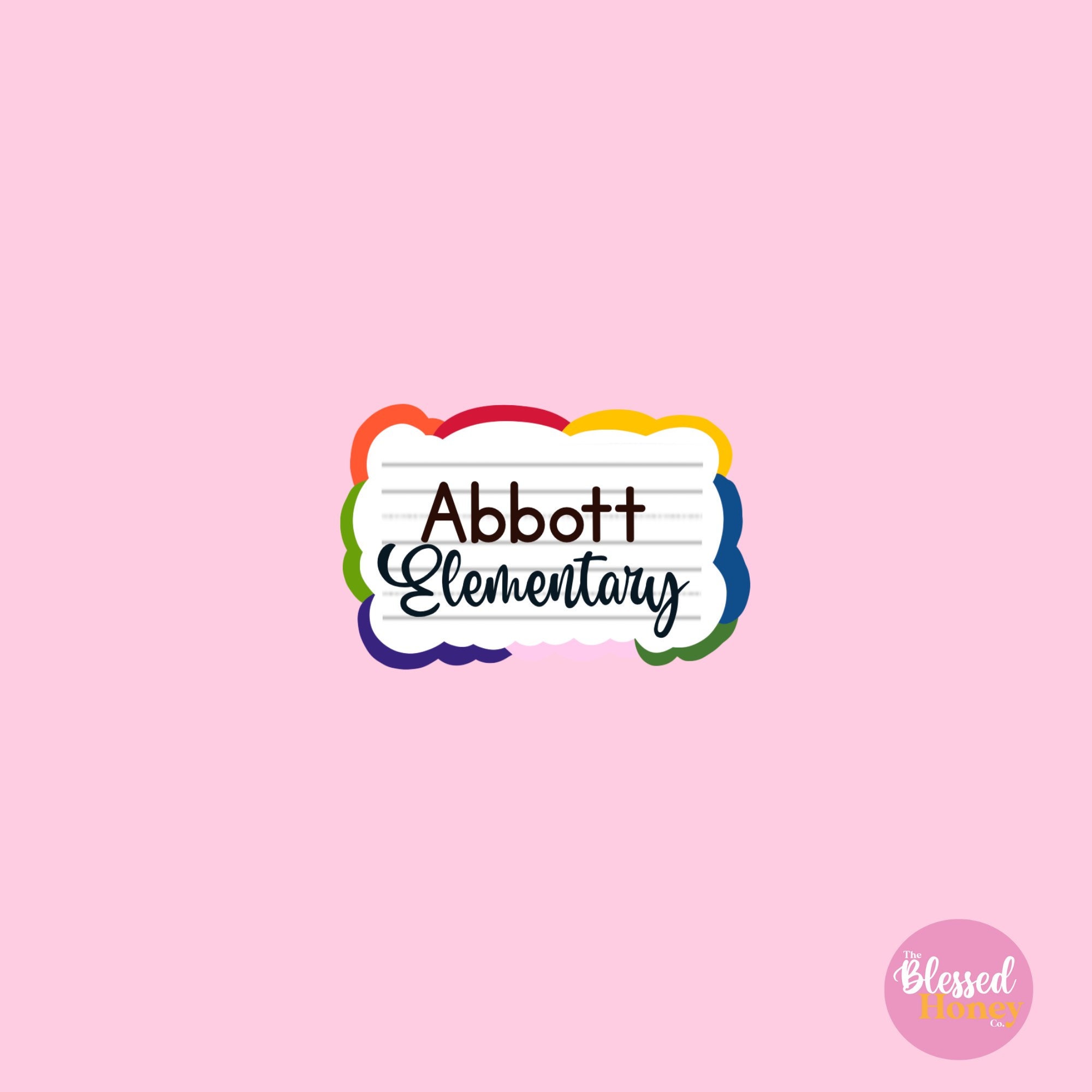 Abbott Elementary Sticker, Abbott Elementary - Etsy
