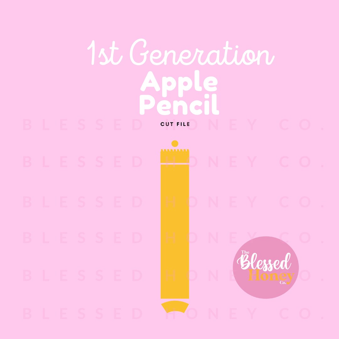 Apple Pencil Generation 1 Cut File, SVG Cut File - Etsy