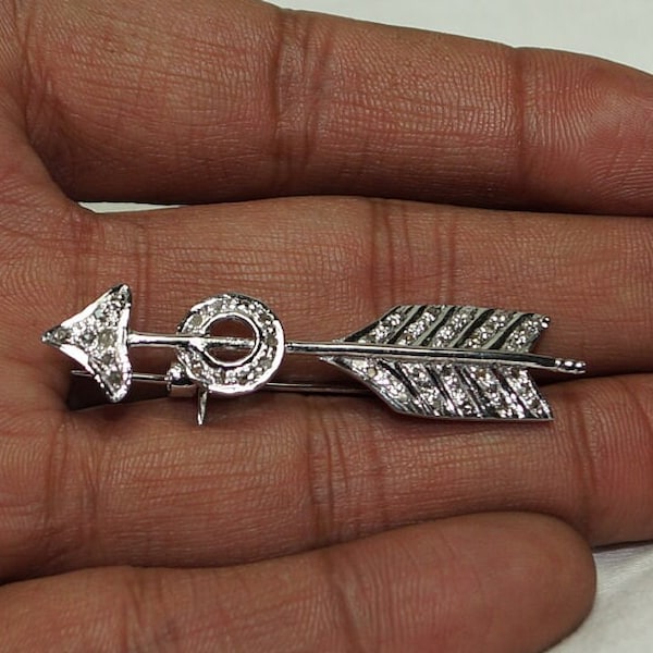 Antique Arrow Brooch - Etsy