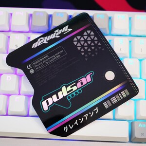 Futuristic Cyberpunk Decal Sticker Set - 4pcs (v6) - Etsy