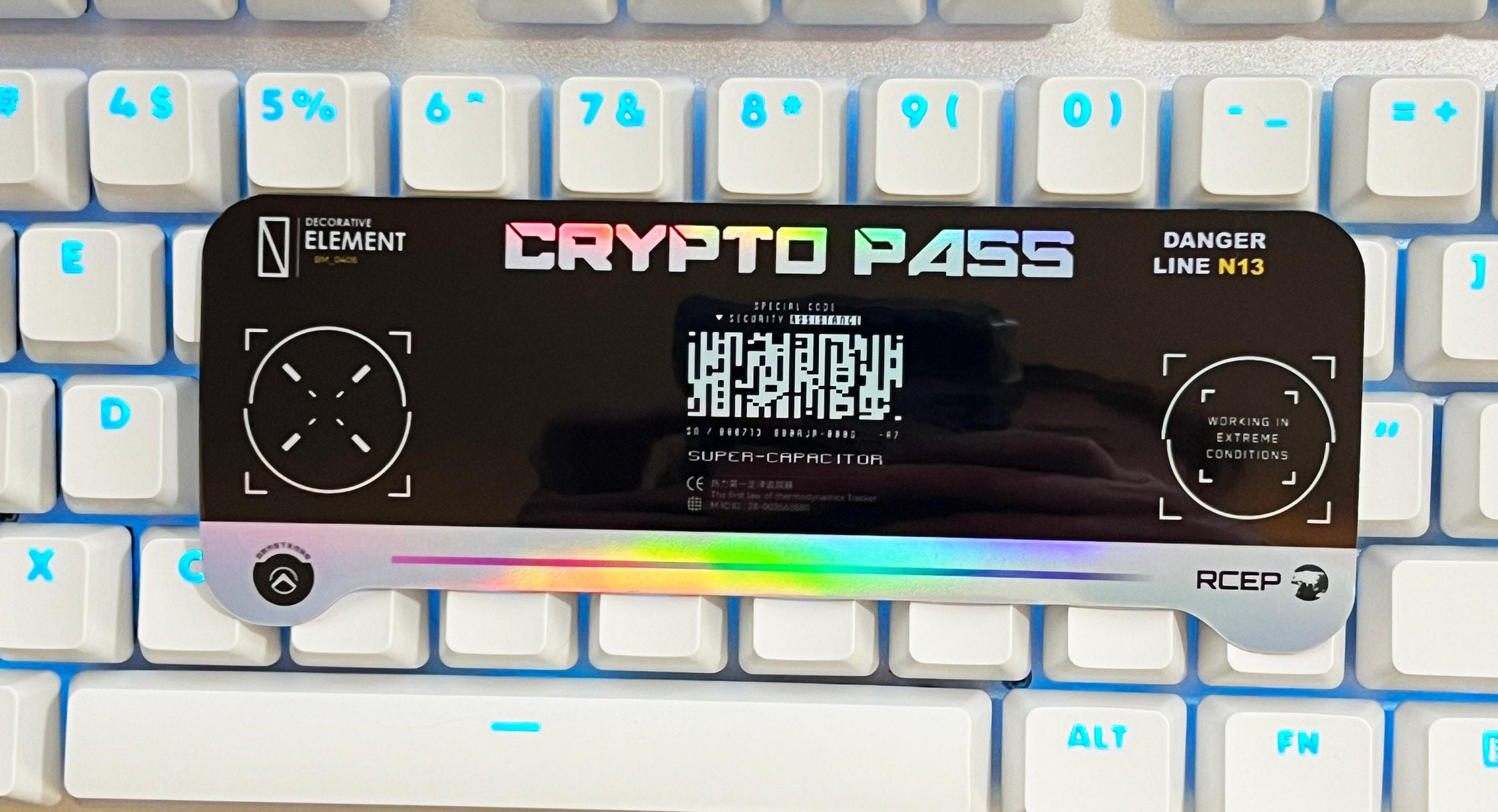 Futuristic Cyberpunk Decal Sticker Set 4pcs v6 - Etsy