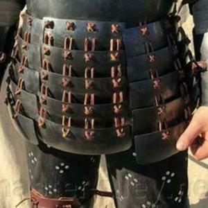 Steel Medieval Knight Warrior Japanese Half Body Armor With Cuirass ...