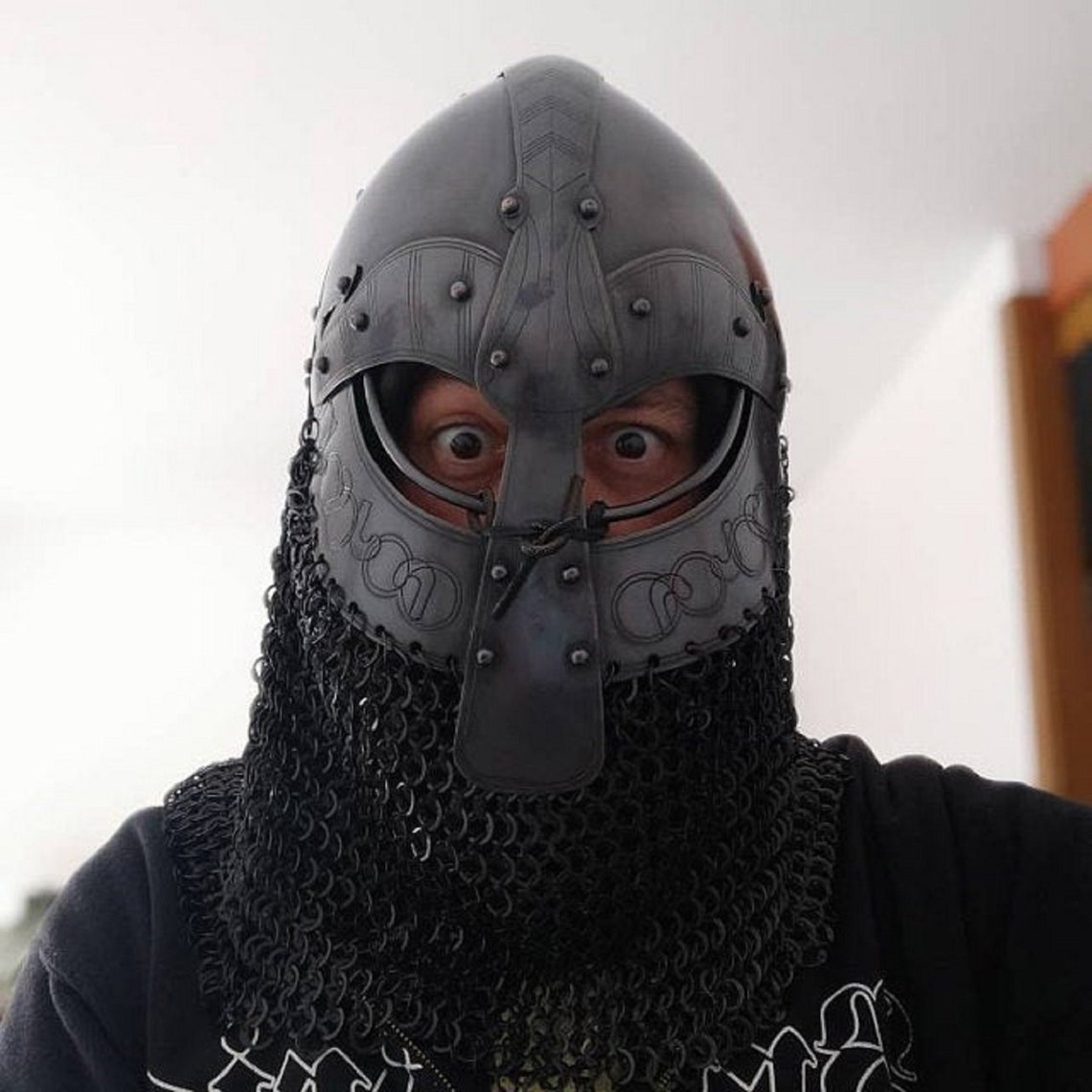 Medieval Viking Warrior Helmet Battle Ready Norman Helmet - Etsy