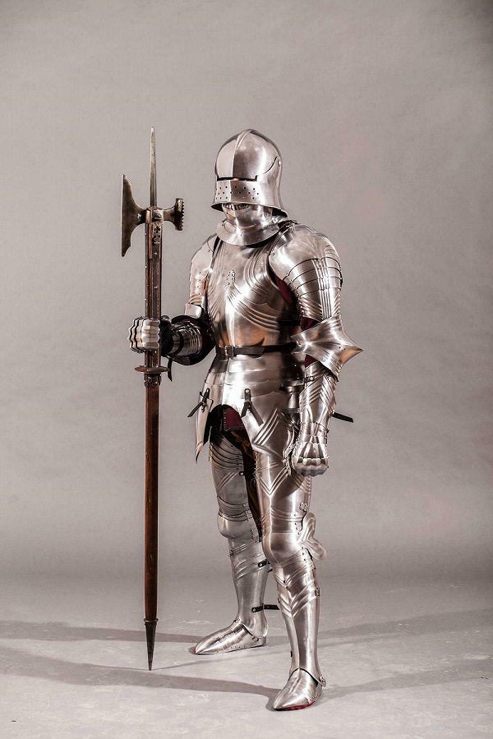 Medieval Gothic Armour Suit With Axe Spears wearable Warrior - Etsy UK