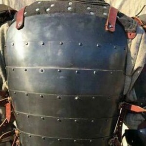 Steel Medieval Knight Warrior Japanese Half Body Armor With Cuirass ...
