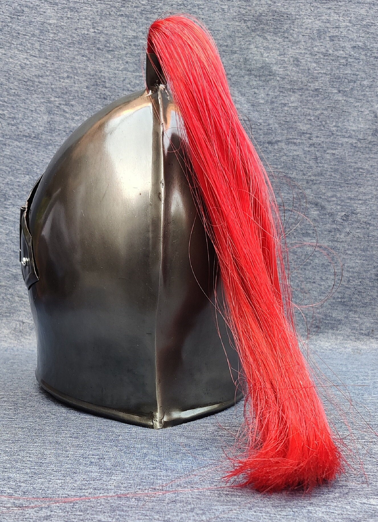 GREAT BARBUDA Knight Halloween Helmet With Plume Functional - Etsy