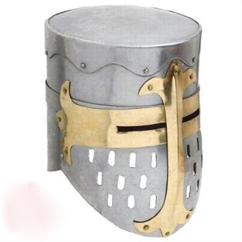 Medieval Templar Knight Crusader Armor Helmet New Battle | Etsy