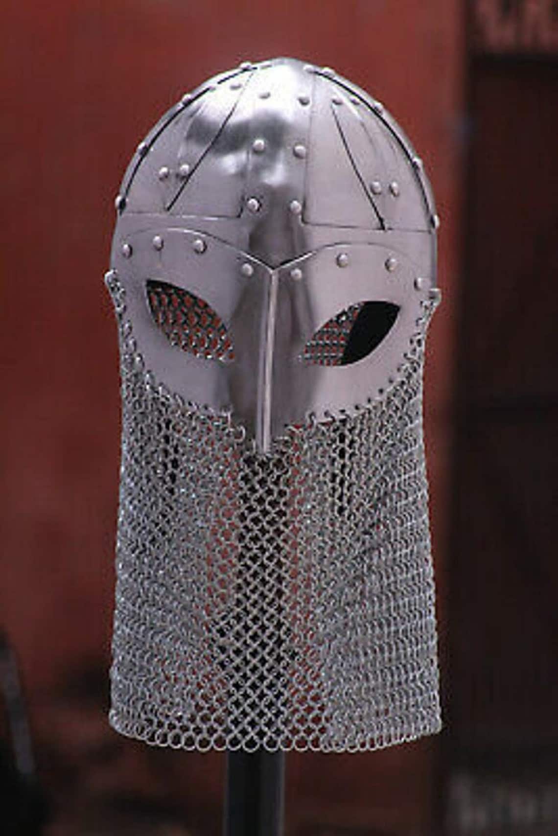 Medieval Gjermundbu Norman Viking Spectacle Armour Helmet With | Etsy