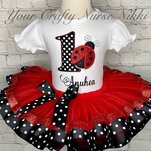 Ladybug Birthday Outfit Ladybug Birthday Shirt 1st Birthday - Etsy