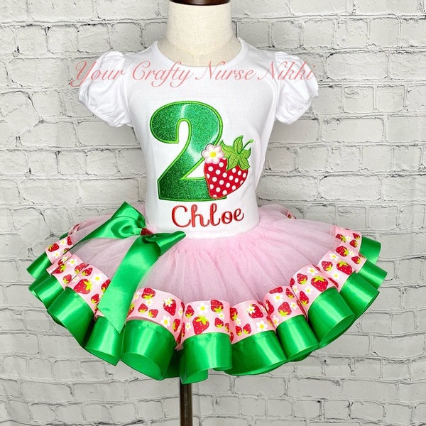 Strawberry Tutu - Etsy