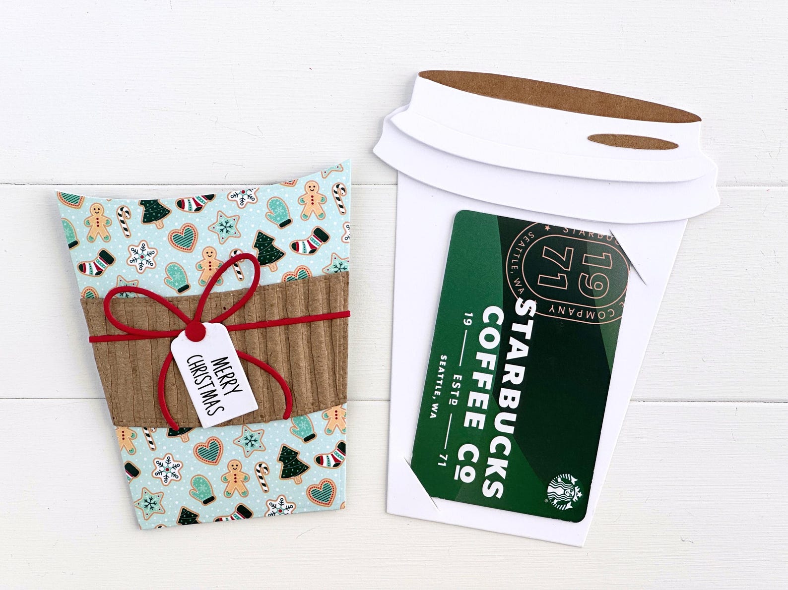 Christmas Teacher Gift Card Holder, Coffee Cup Gift Card Holder, Gifts ...