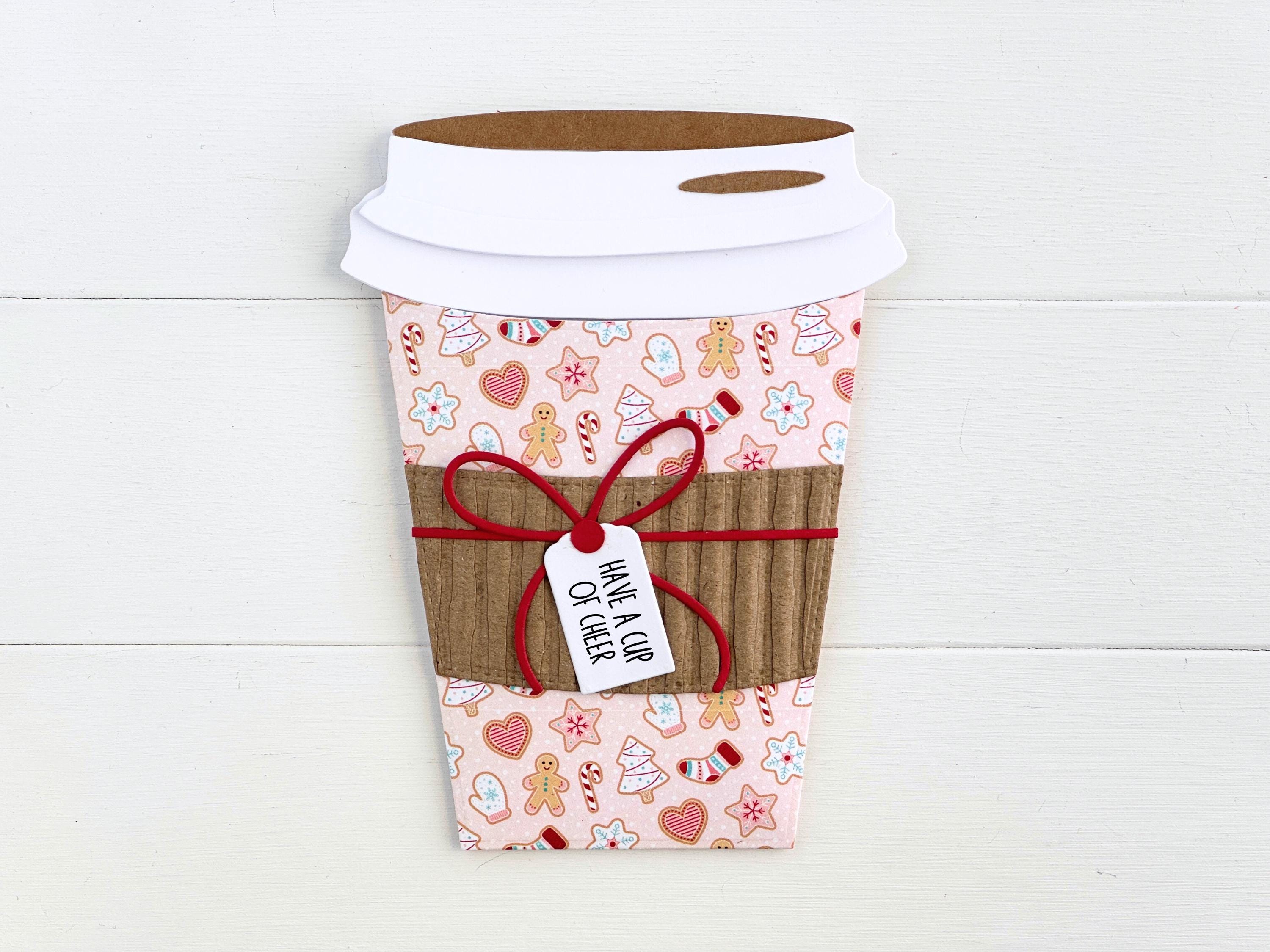 Christmas Teacher Gift Card Holder, Coffee Cup Gift Card Holder, Gifts ...