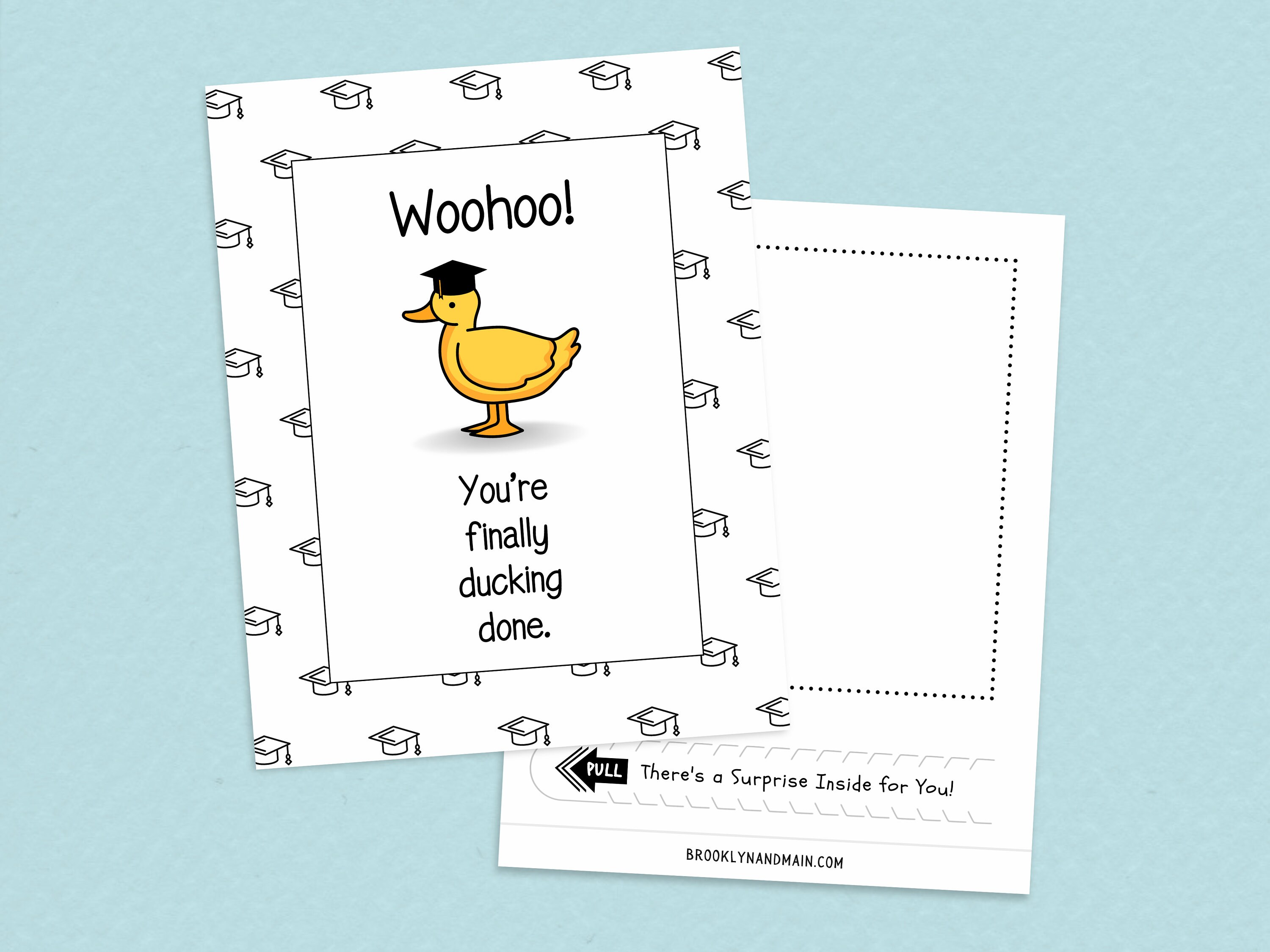 Funny Graduation Card, Funny Graduation Card for High School Graduation ...