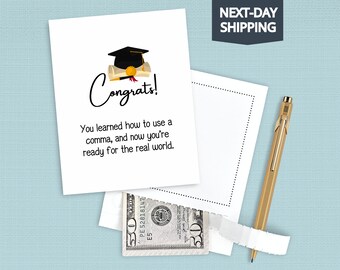 Graduation Money Card // Graduation Gift // Graduation Card // Money ...