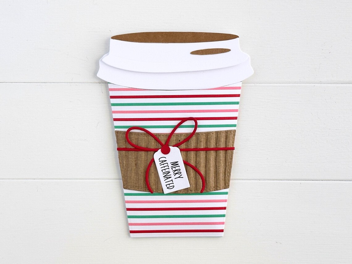 Christmas Teacher Gift Card Holder, Coffee Cup Gift Card Holder, Gifts ...