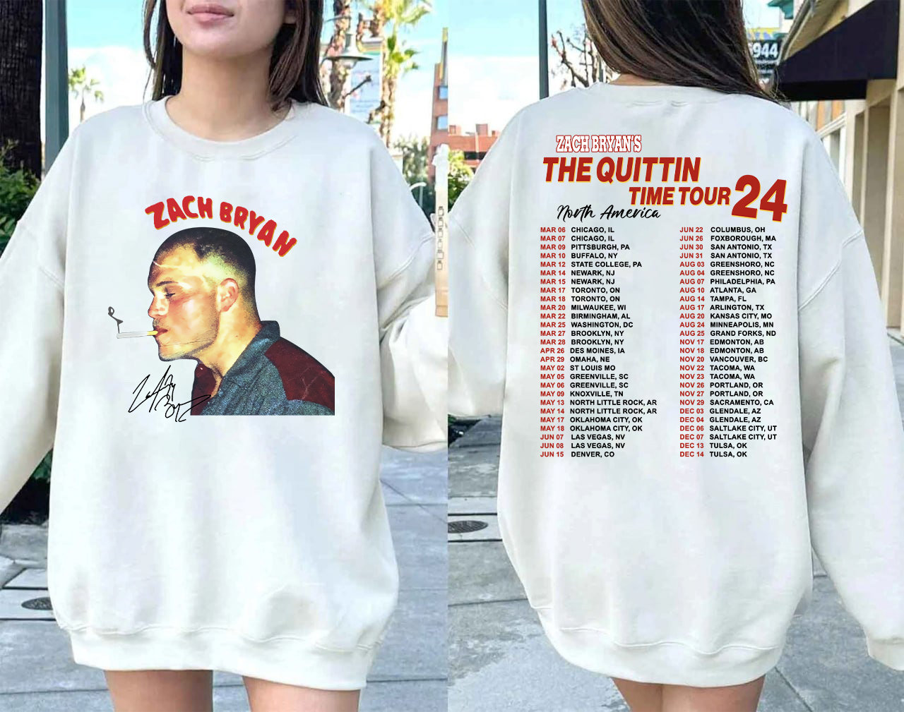 Vintage Zach Bryan the Quittin Time Tour 2024 Png, Zach Bryan the Quittin Time Tour Png, Funny ...