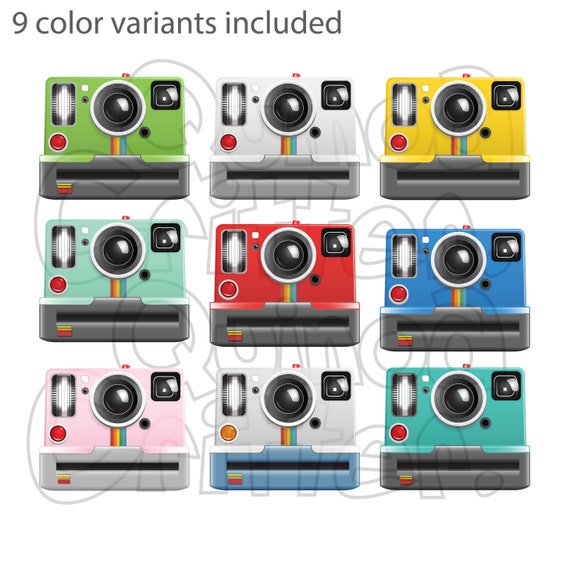 Vintage Polaroid Clipart