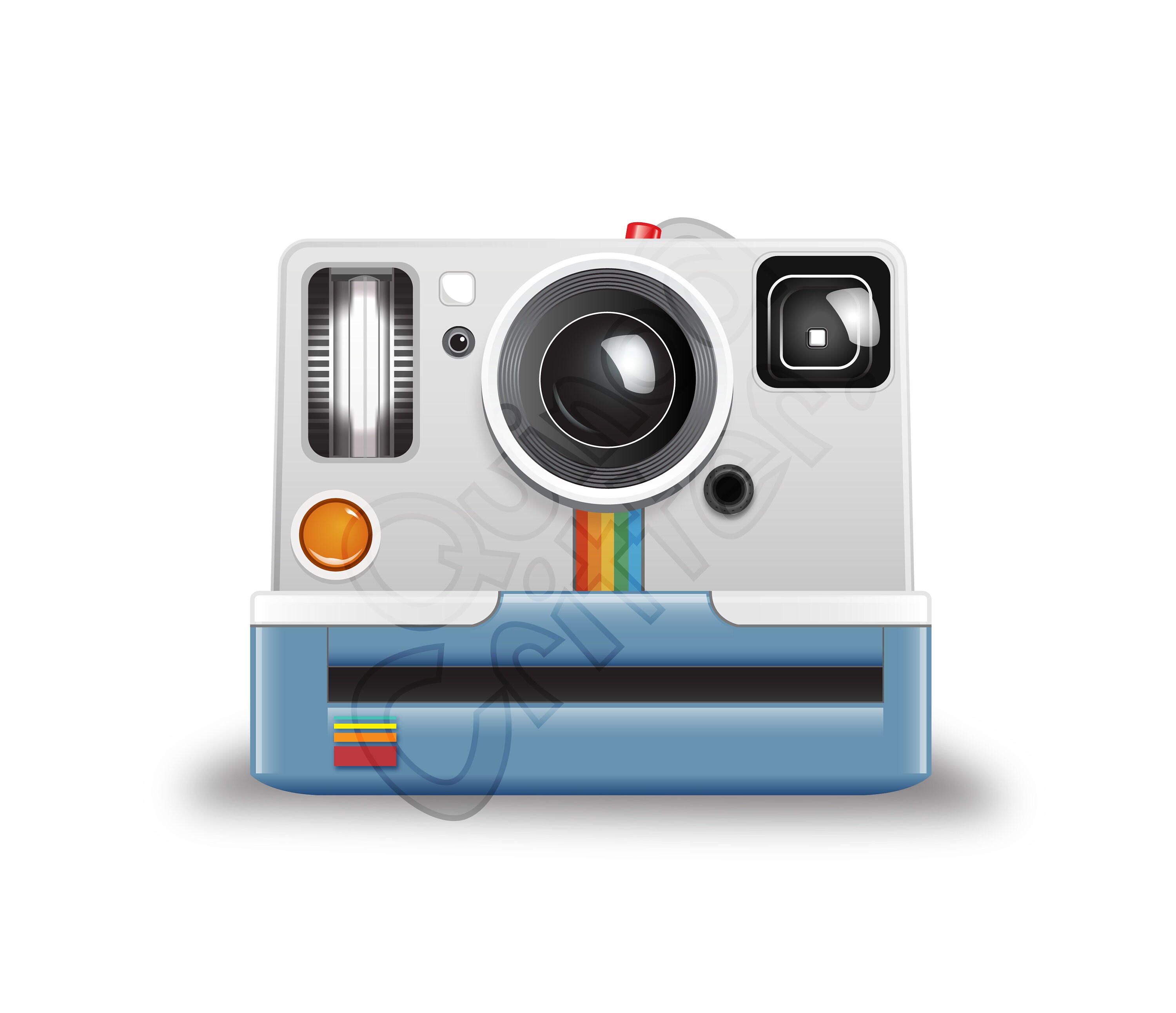 Polaroid Style Clipart Instant Camera Graphics Digital Download Clip ...