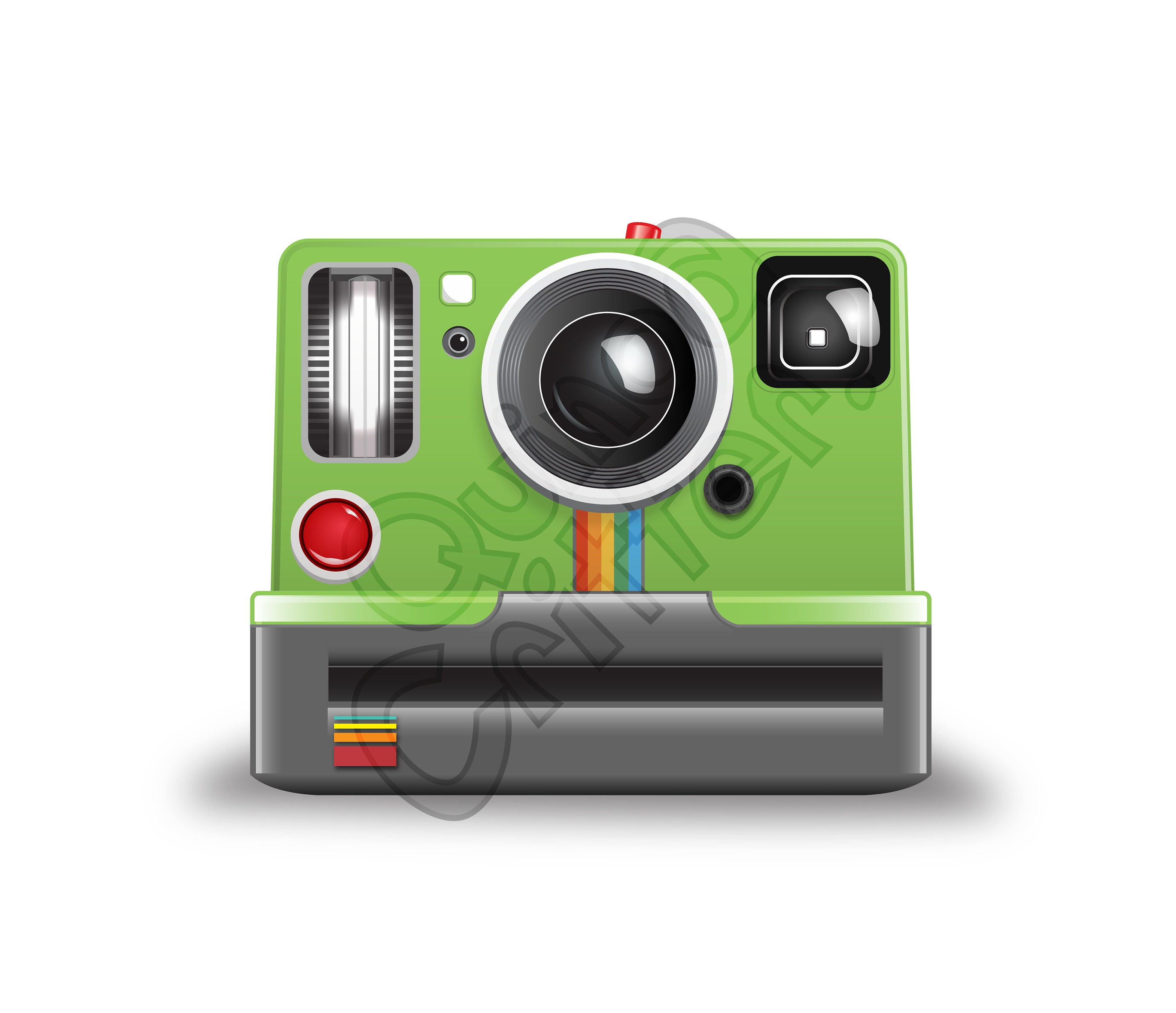 Polaroid Style Clipart Instant Camera Graphics Digital Download Clip ...