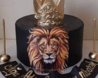 Leo Zodiac Cake Topper - Etsy