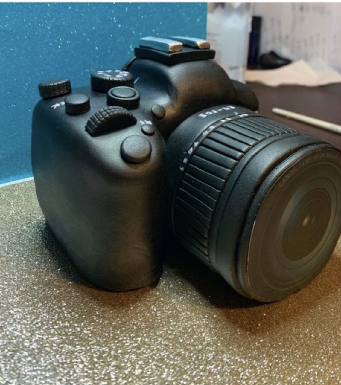Edible Life-size Fondant Gum Paste Camera Cake Topper Edible - Etsy