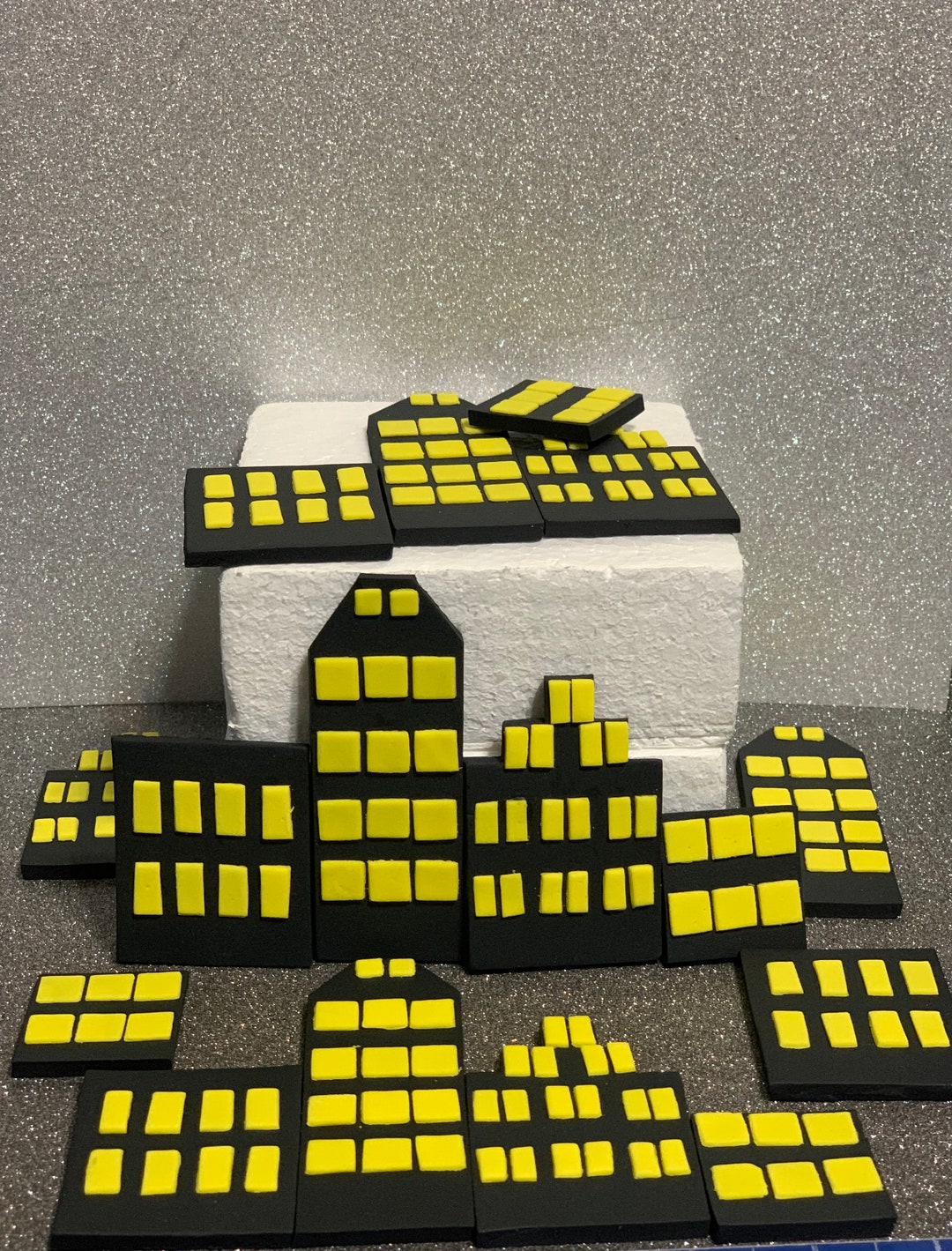 16 Piece Edible Skyscrapers, Edible Stars, Edible Buildings, Edible Age ...