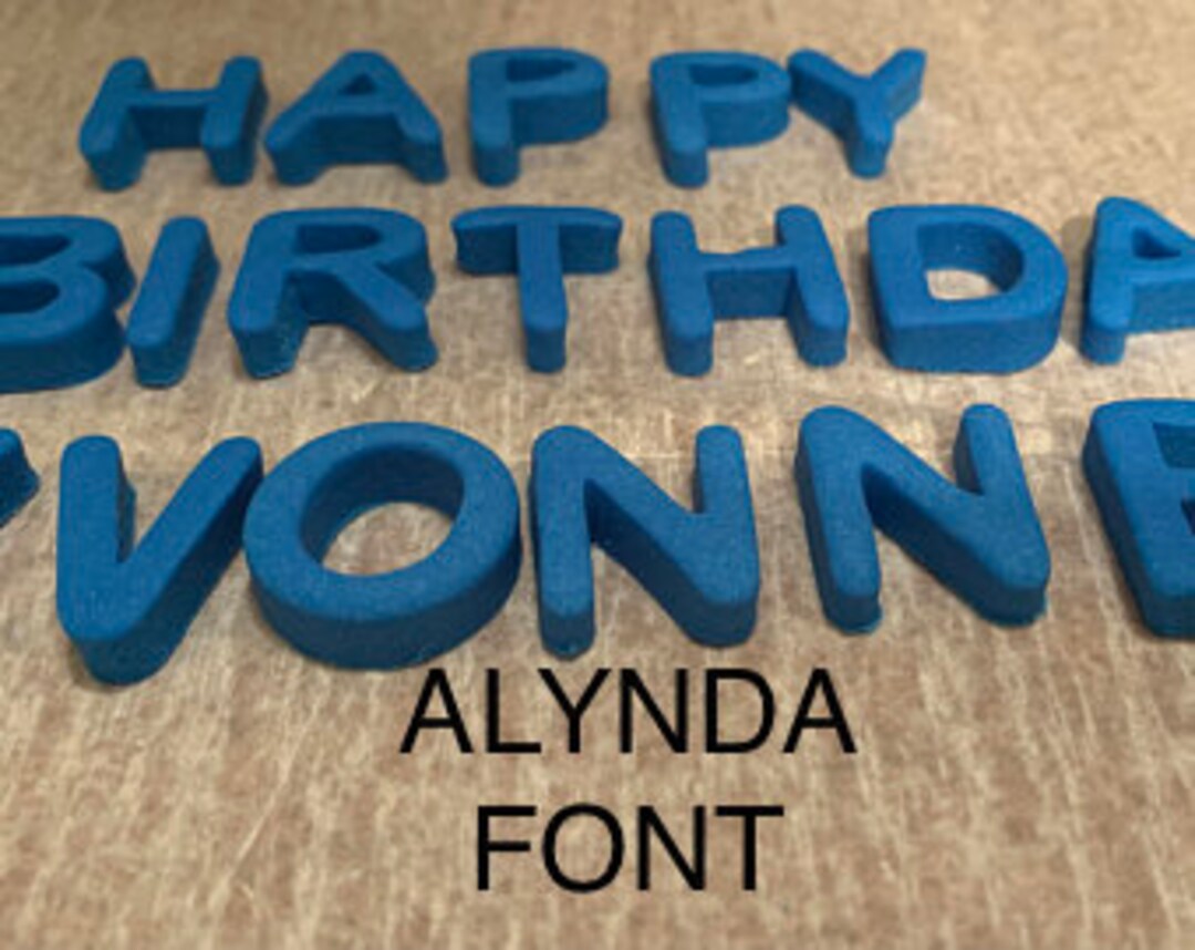 Edible Fondant Letters,cake Decorations,edible Letters,edible Numbers ...