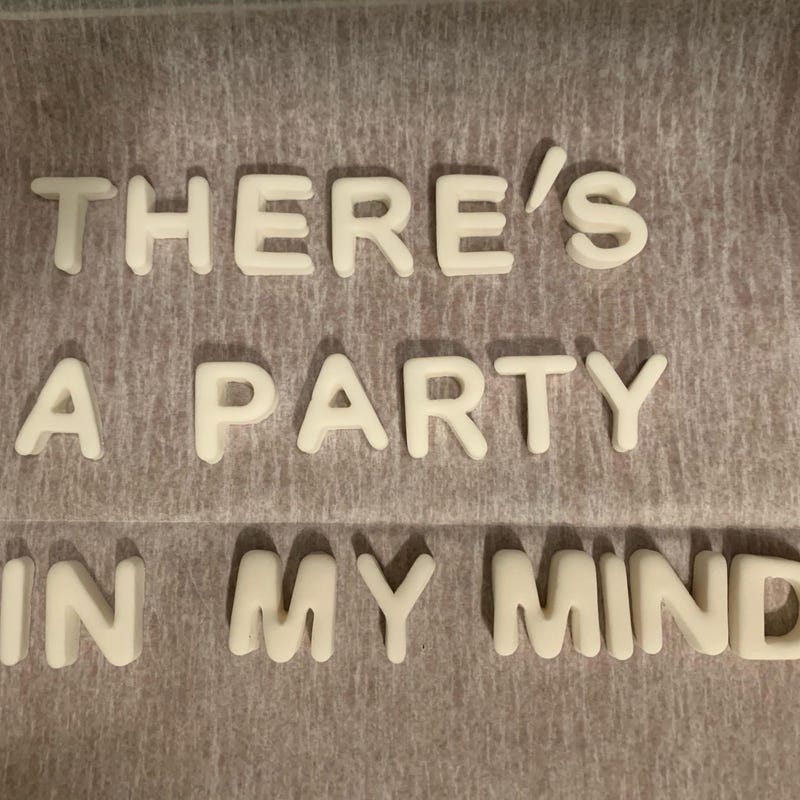 Cake Decorating Alphabet Letters - Etsy