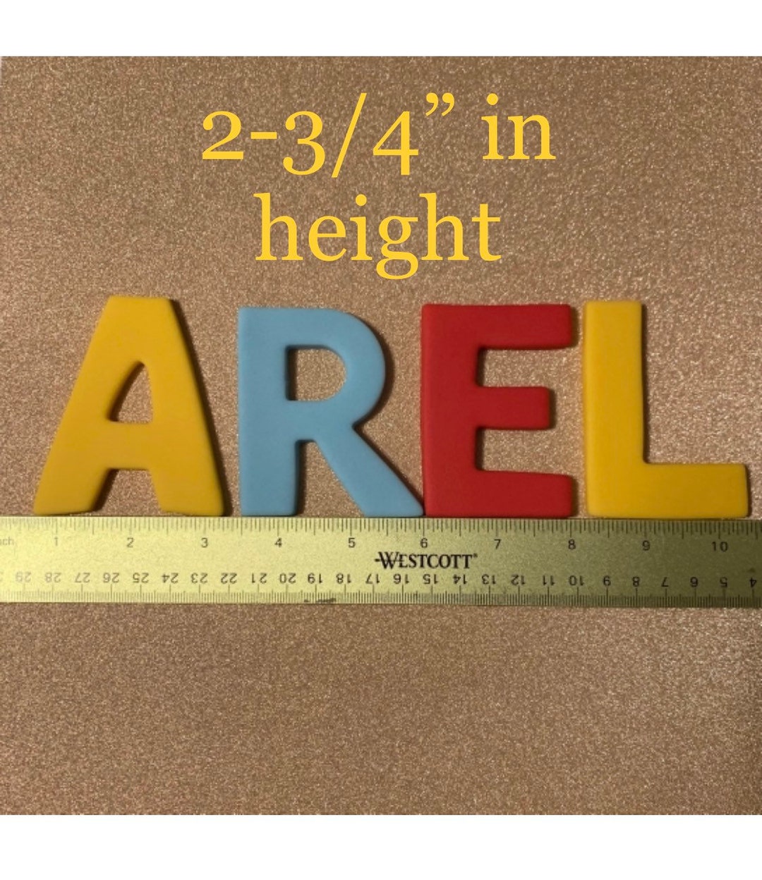 Extra Ex Large Letters,edible Jumbo Letters,fondant Extra Large Letters ...