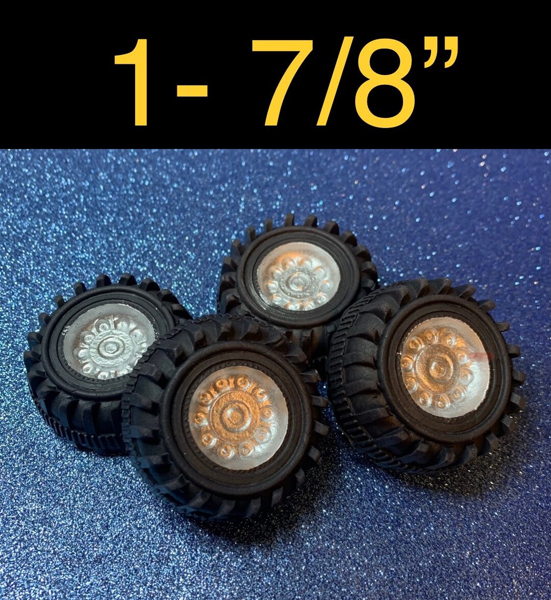 Edible Tractor Tires, Car Tires, Fondant Tractor Tires,black Fondant ...