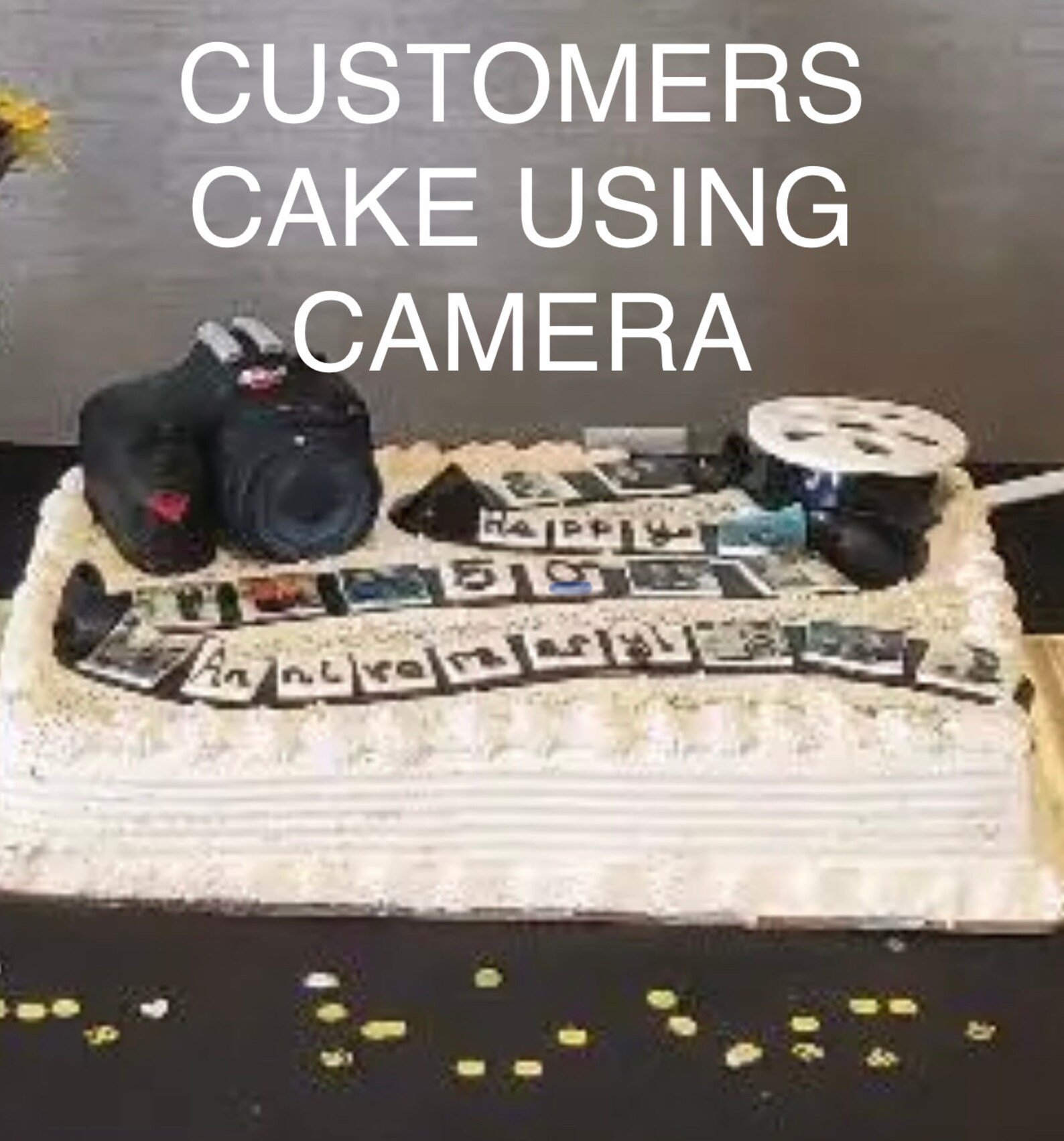 Edible camera cake toppers camera cake fondant camera | Etsy