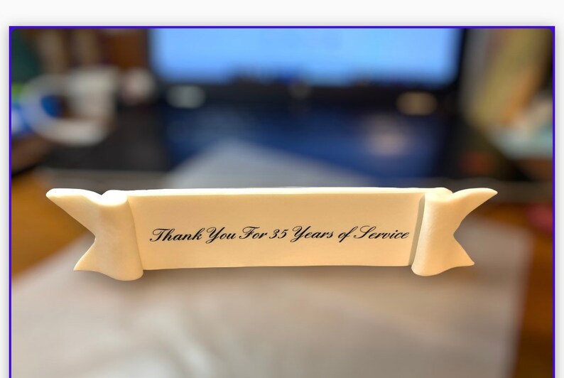 EDIBLE Cake Banner Whats the Scoop Ribbon Edib Streamer | Etsy