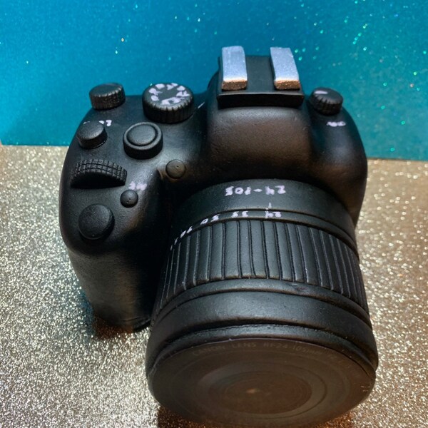 Camera Cake Topper - Etsy