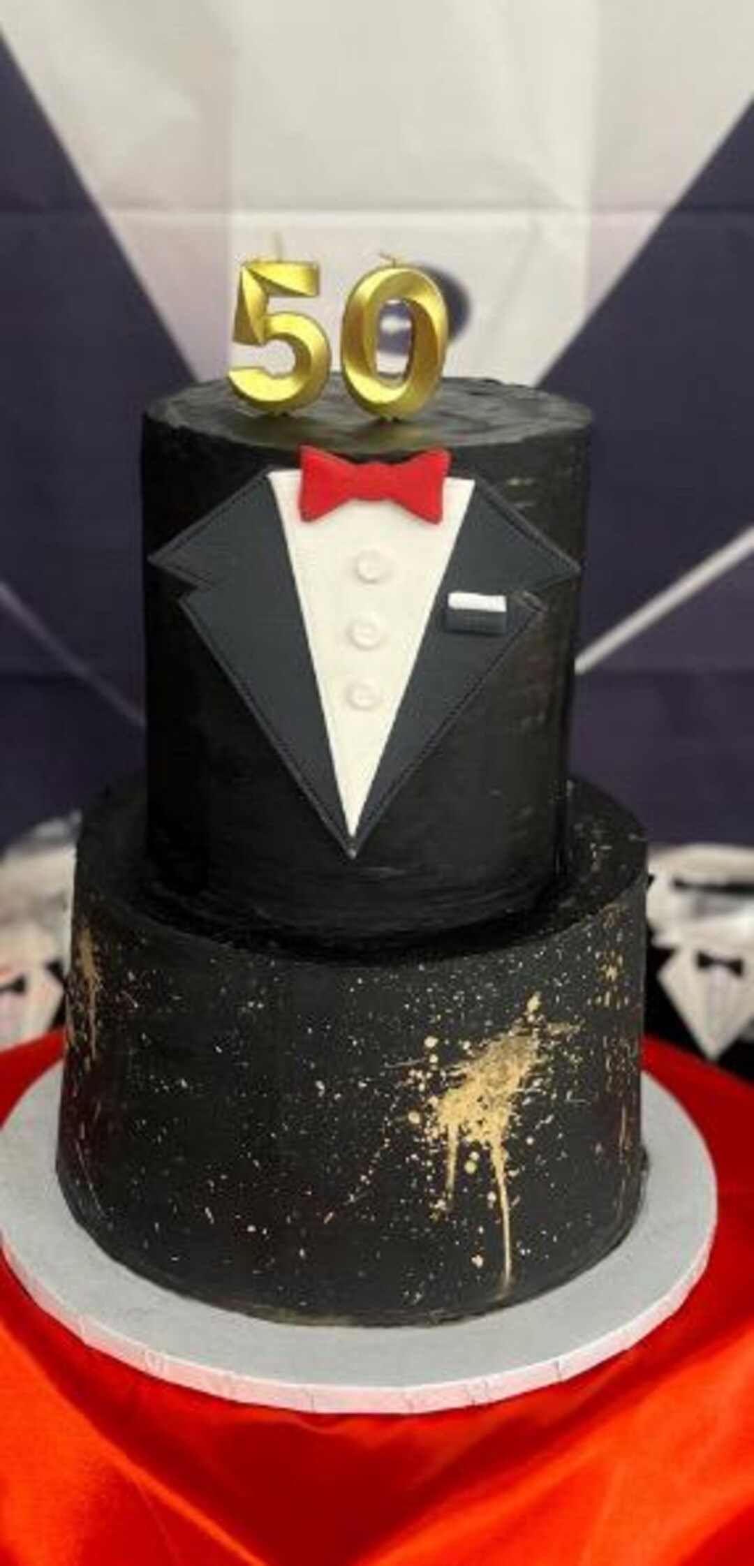 Fondant Tuxedo Cake Topper, Tuxedo Cake Topper, Wedding, Birthday ...