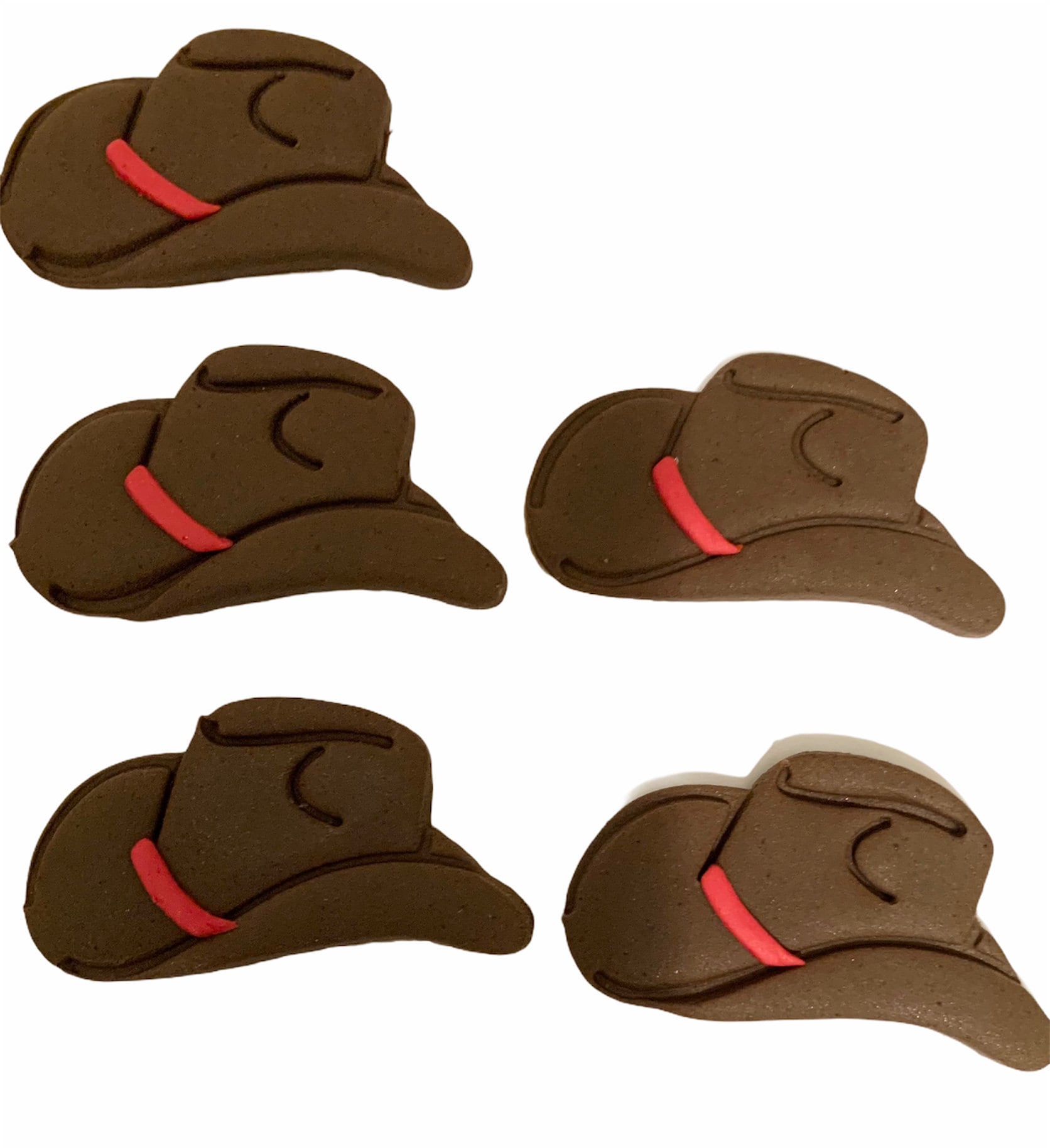 EDIBLE Cowboy Boot/ Cowboy Hat Cupcake Toppers Cupcake - Etsy