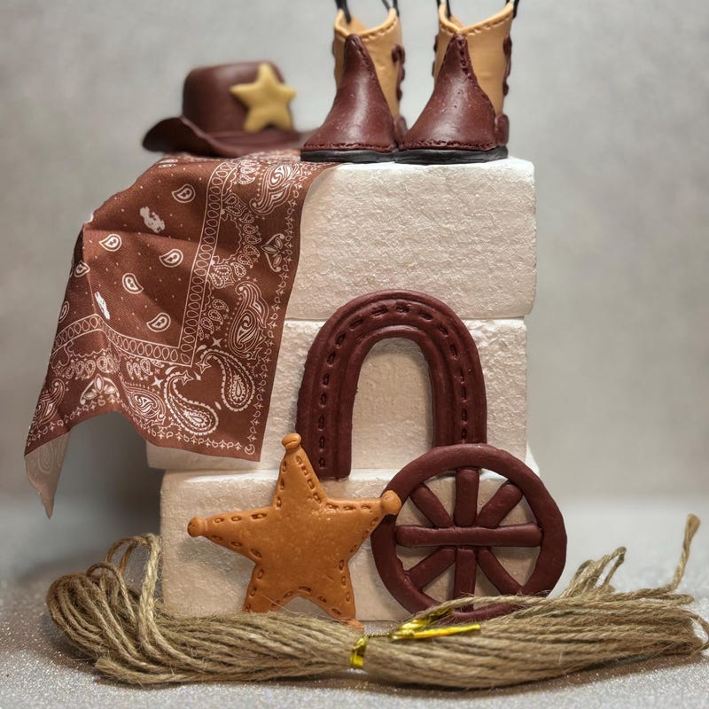 Cowboy Cake Topper - Etsy
