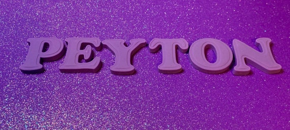 Edible Large-thick Fondant Letters Cake Topper Large Edible - Etsy